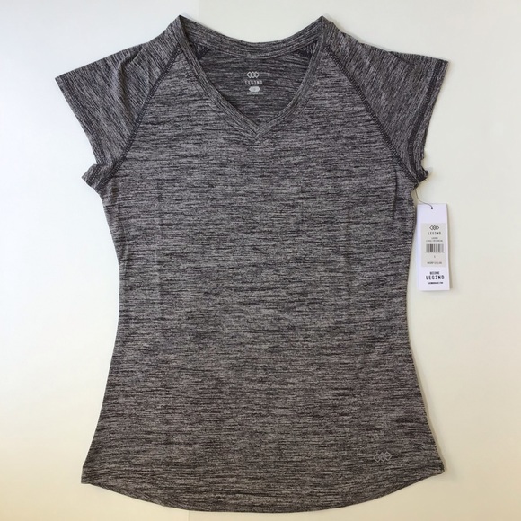 Leg3Nd | Tops | Leg3nd Heather Gray Workout Shirt | Poshmark